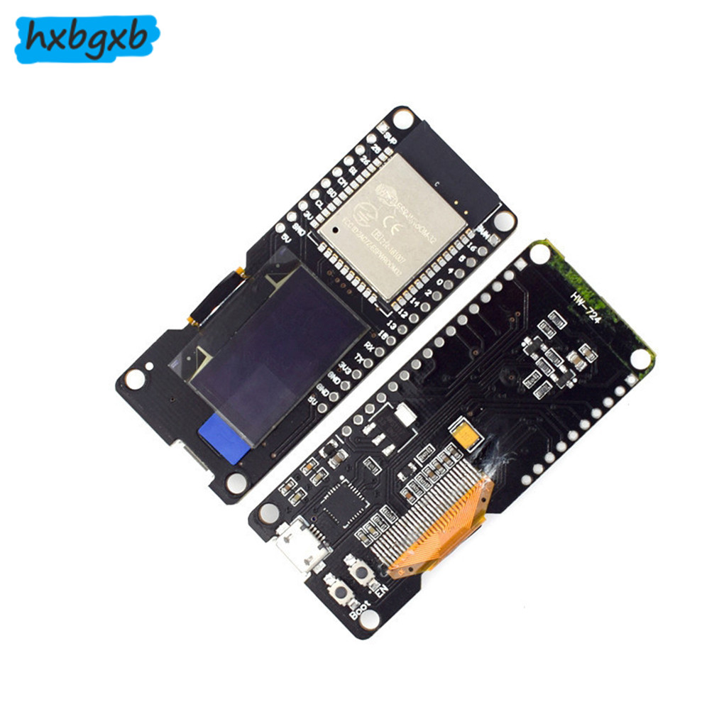 HXBGXB Black ESP32 OLED Wemos WiFi Module Long-lasting Performance For Arduino ESP32 OLED ...