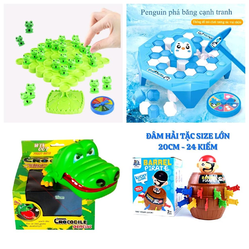 Combo 4 Piece interesting interactive group game - Pirate stabbing ...