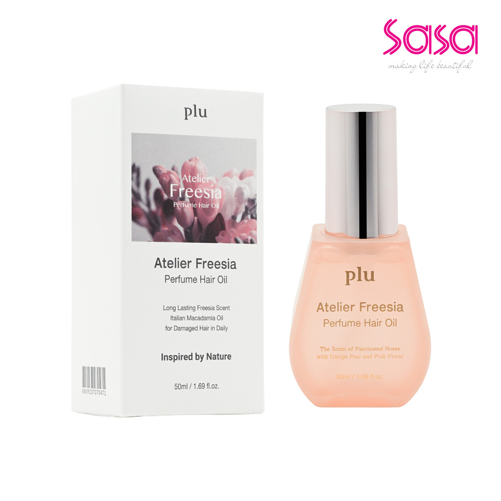 Plu Atelier Freesia Perfume Hair Oil(50ml) | Shopee Malaysia