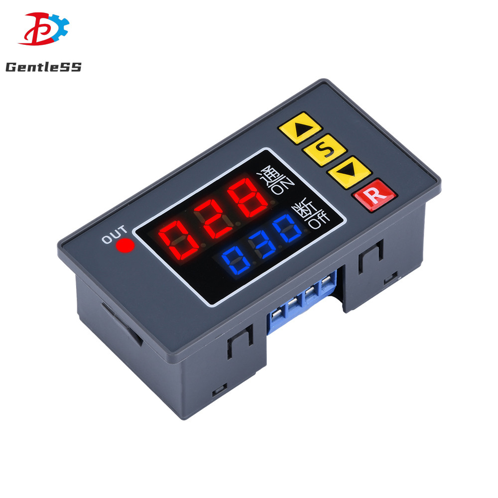 T3231 Programmable Time Control Controller Digital Delay Relay Switch DC12V/DC24V/AC110-220V ...