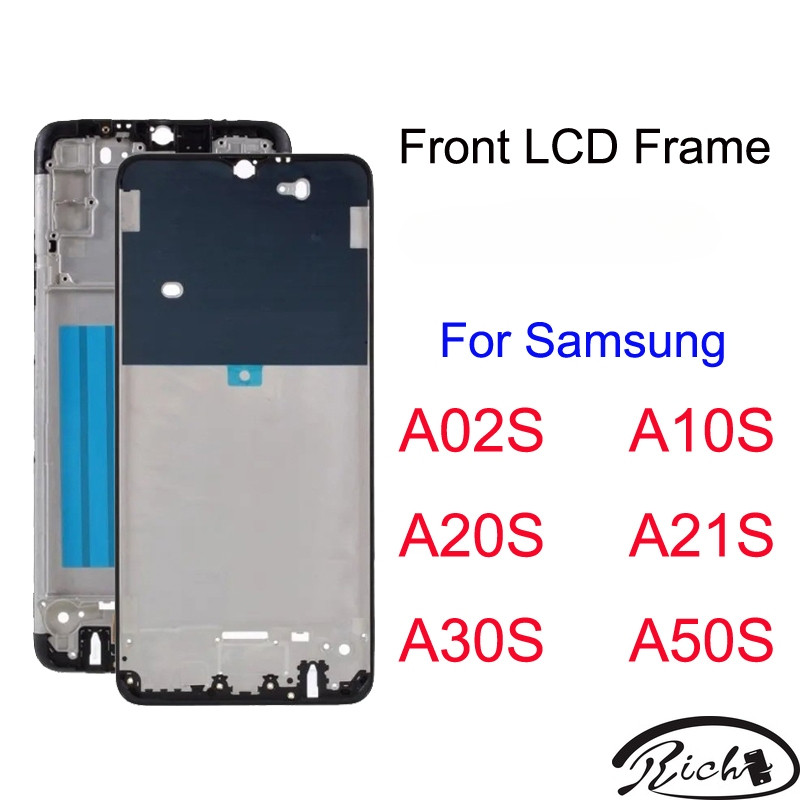 Front LCD Frame For Samsung Galaxy A02S A10S A20S A21S A30S A50S Front ...
