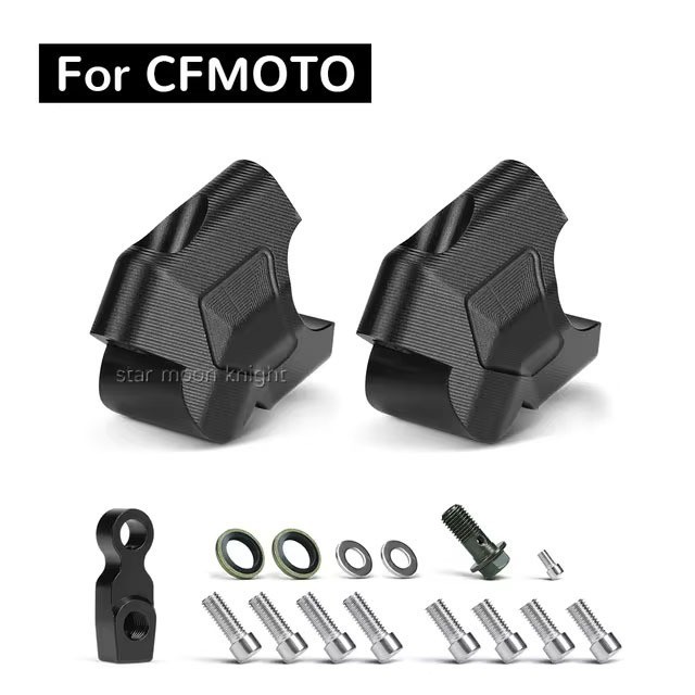 INT2 Motorcycle Handle Bar Raisers Accessories For CFMOTO 800MT MT800 ...
