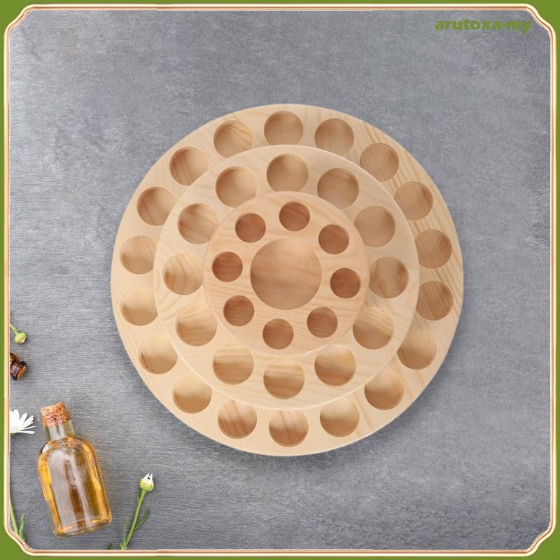[ArutoxaMY] Essential Oil Display Rack Bottles Roller Shelf Wooden ...