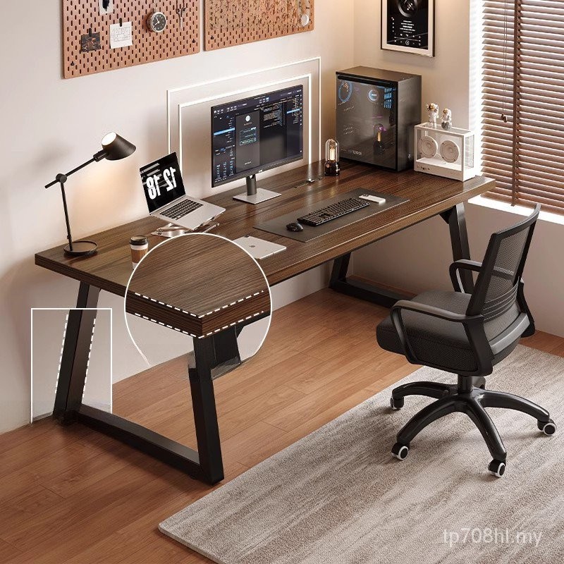 Desk Household Girls Bedroom Long Strip Table Simple Rental House Back ...