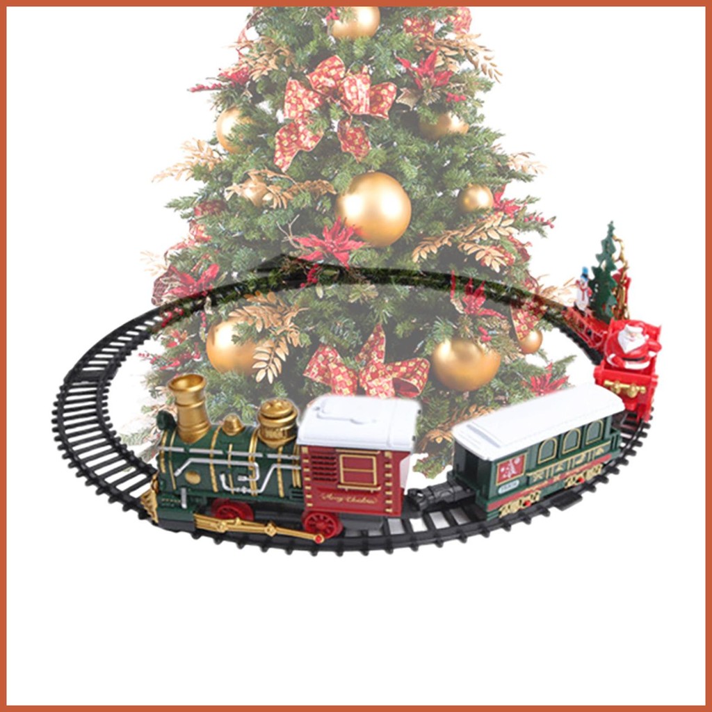 Electric Train Set Christmas Children Model Trains Interactive ...