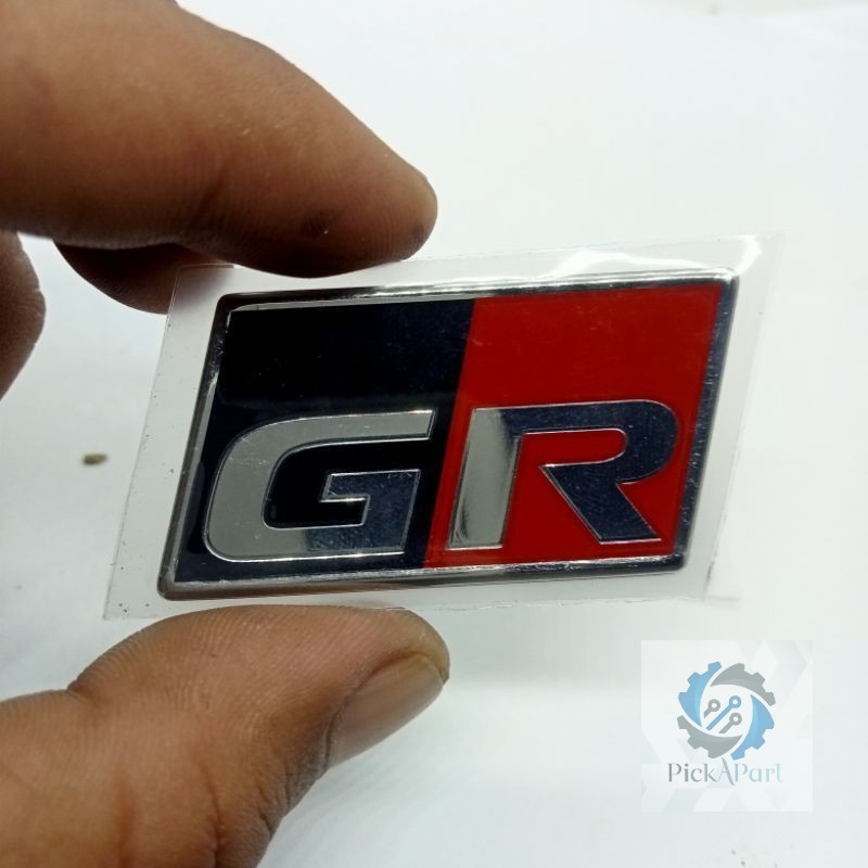 Original TOYOTA GR STICKER LOGO EMBLEM pickapart | Shopee Malaysia