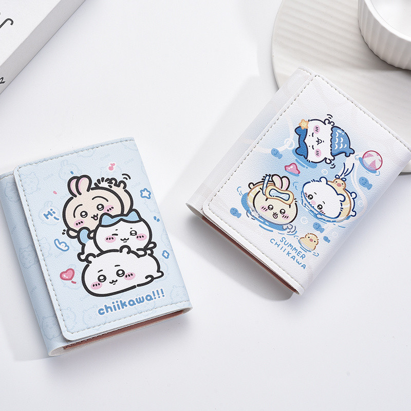 Chiikawa Multifunctional Tri-Fold Wallet | Shopee Malaysia