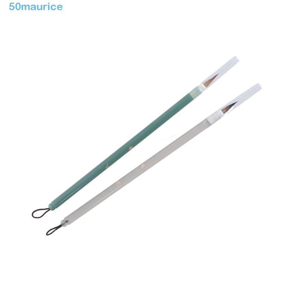 MAURICE Chinese Calligraphy Brush, Crisperding Slender Gold Hook Line ...