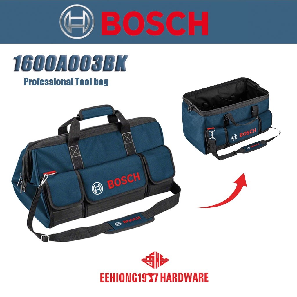 BOSCH Large Tool Bag Tool With Strap Storage Portable Tool Bag ...