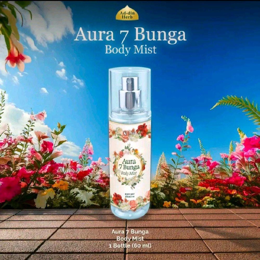 BODY MIST 7 BUNGA BY AD-DIN ORIGINAL HQ | Shopee Malaysia