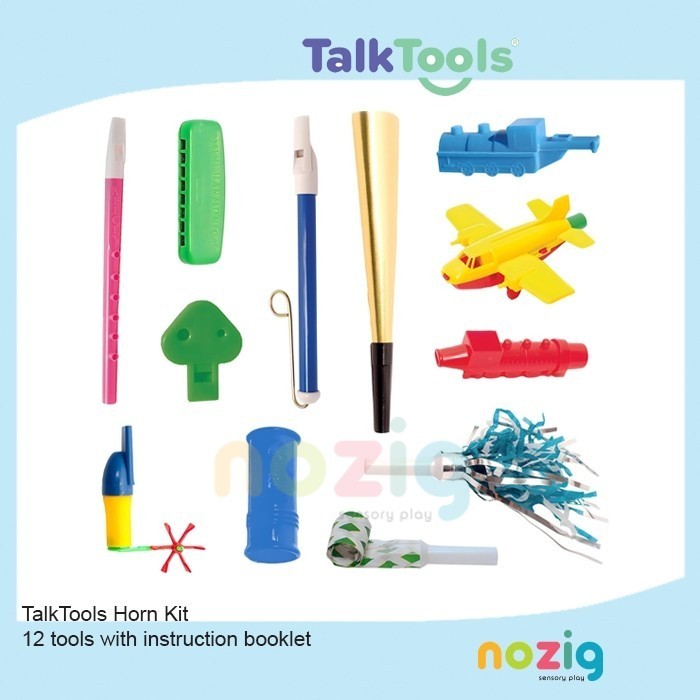 TalkTools Horn Kit | Oral Motor Placement Therapy | Improve Speech ...