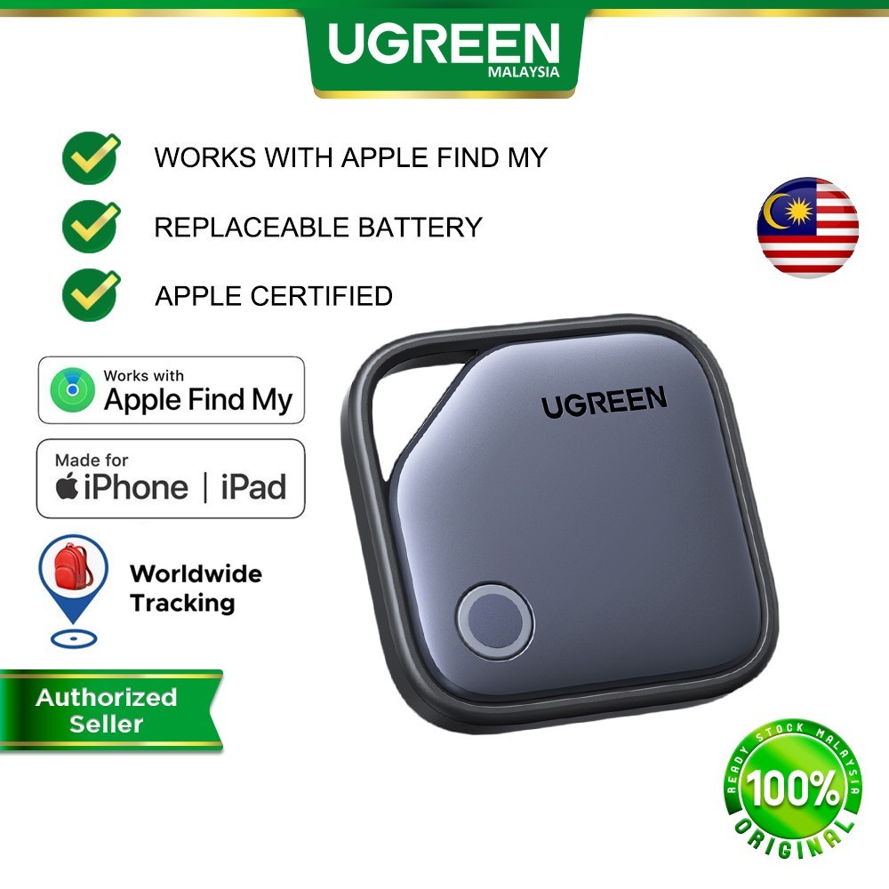 UGREEN Smart Finder MFi Bluetooth Tracker Security SmartTag Apple Find ...
