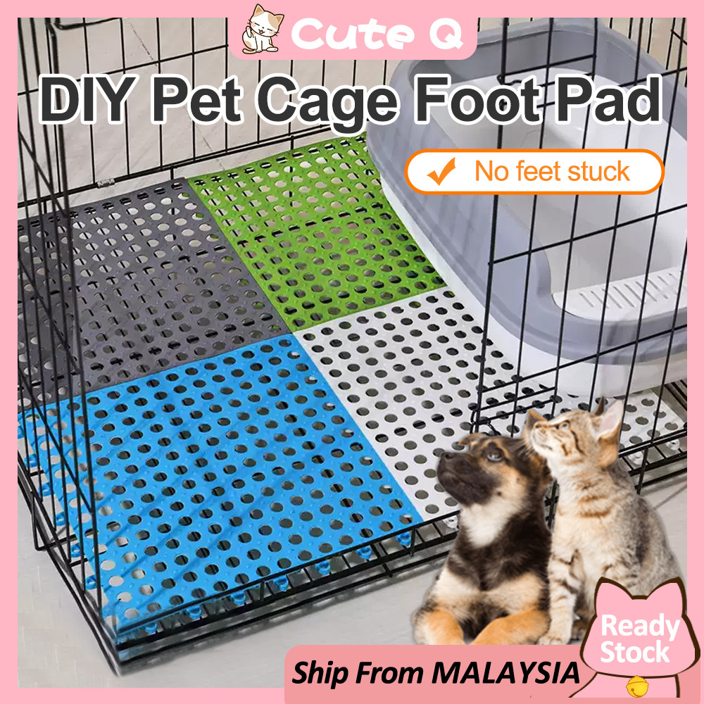CUte Q Pet Cage Mat Dog Cage Mat Pelapik Sangar Kucing Alas Sangkar ...