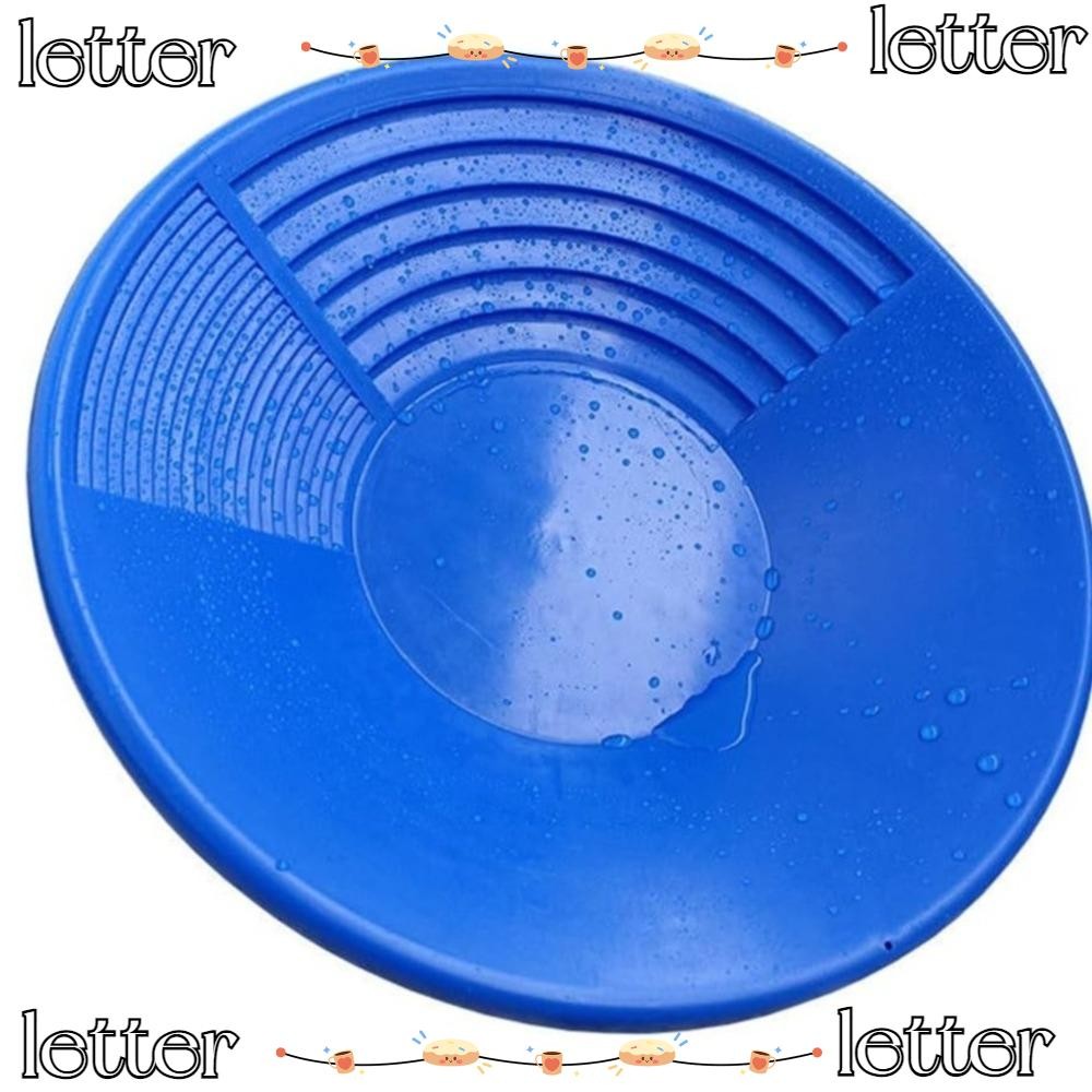LETTER Gold Washing Sieve, Plastic Gold Washing Gold Washing Pan ...