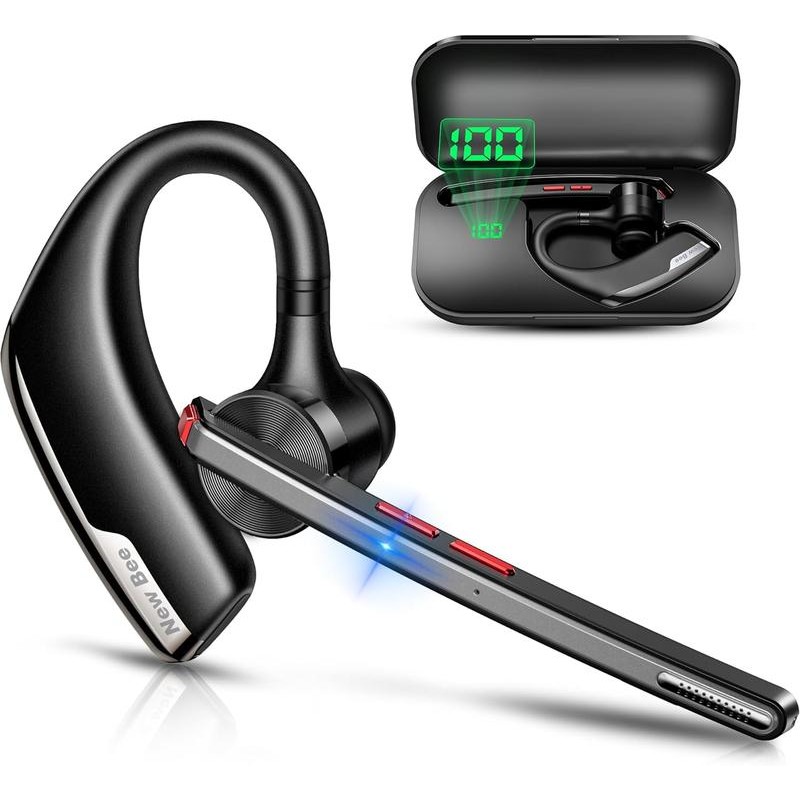 New Bee driver bluetooth headset: Dual microphone noise reduction and ...