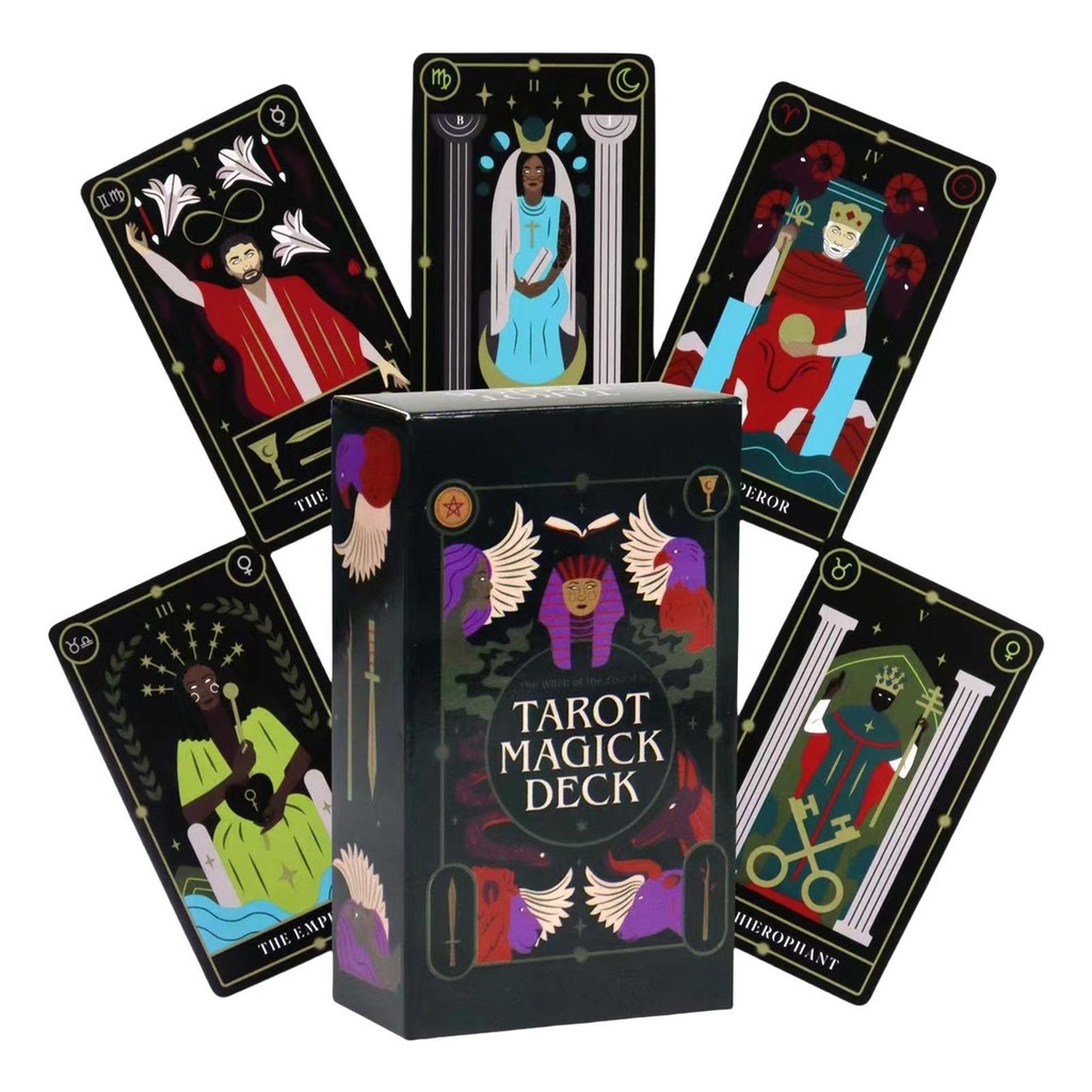 Tarot Magick Deck Divination Board Game Forest Witch Tarot Oracle Card ...