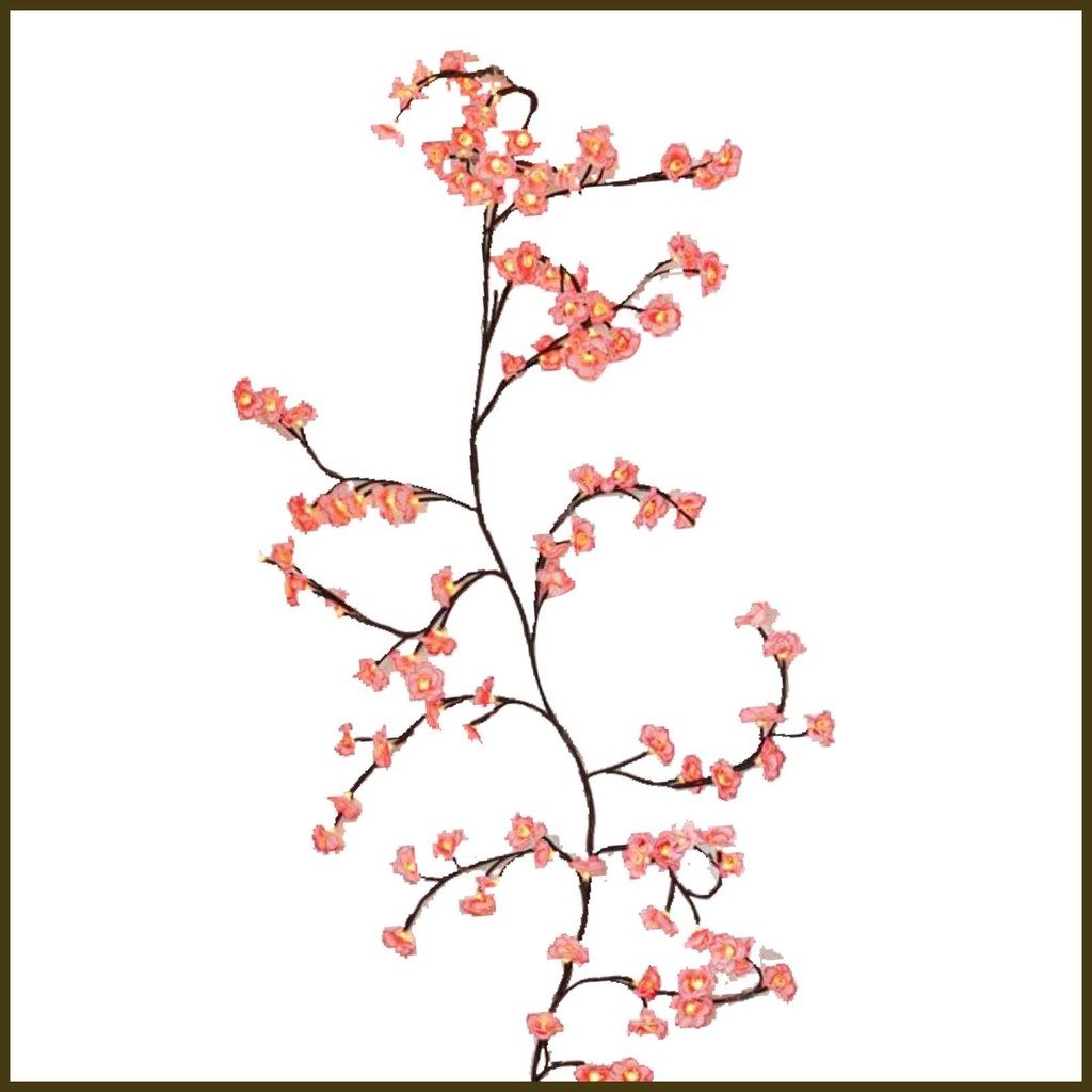 LED Artificial Flower Bonsai Tree Lighted Artificial Blossom Flower ...