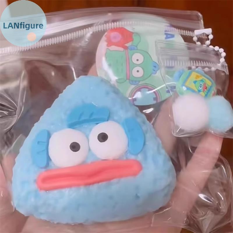 LANfigure Cartoon Cute Sanrio Ugly Fish Hangyodon Triangle Square Cake ...