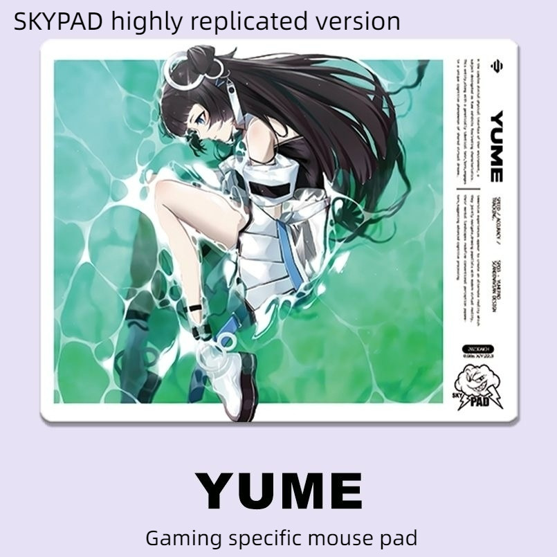 [Customizable] Skypad Yuki Aim Katana Glass Mouse Pad Gaming FPS Eating ...