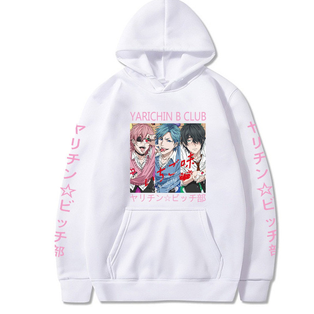 2023 Yaio Bl Yarichin B Club Yui Tamura Japan Anime Hoodies Grappig ...