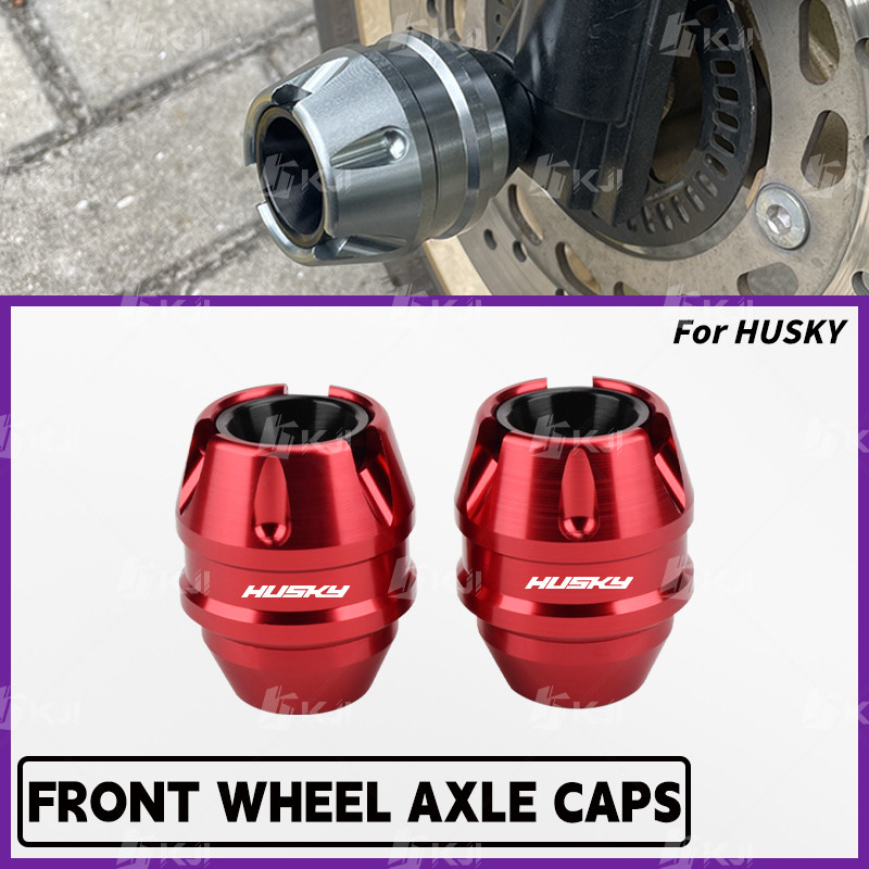 For SYM HUSKY 150 Axle Cap Front Wheel Fork Slider Frame Protector Anti ...