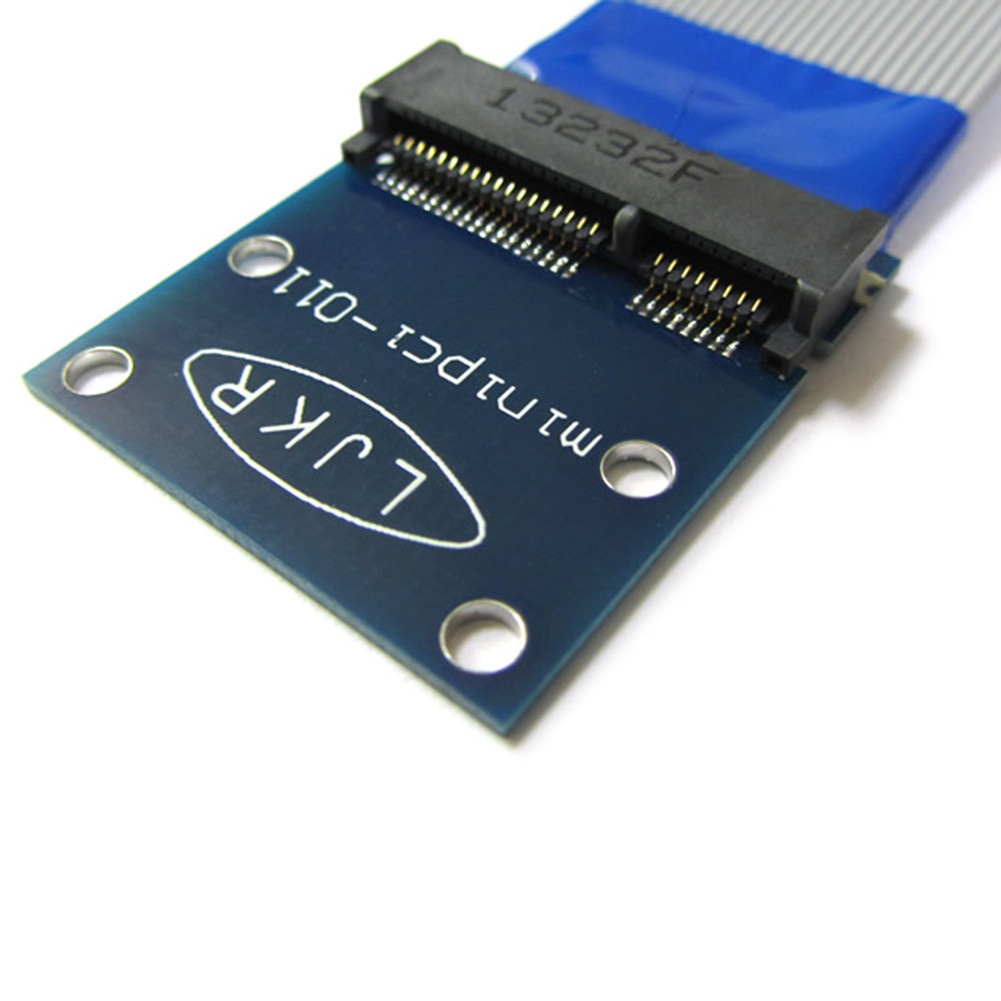 PCI Express Riser Card Extender Mini PCIe 1X to 1X Extension Cable Cord ...