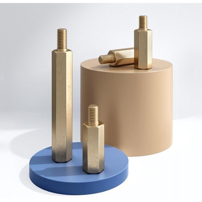 M2 Brass Single Head Hexagon Copper Column PCB Computer PC Motherboard ...