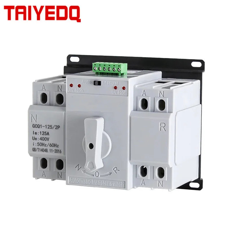MCB Ats Dual Power Automatic Transfer Switch Three-Phase Four-Wire 63A ...