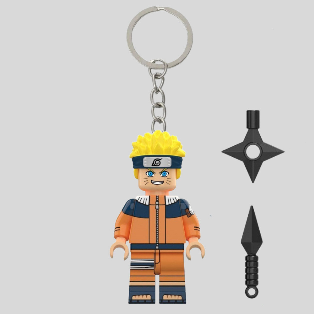 Naruto LEGO Keychain | Lego Naruto Keychain | Naruto Series | Shopee ...