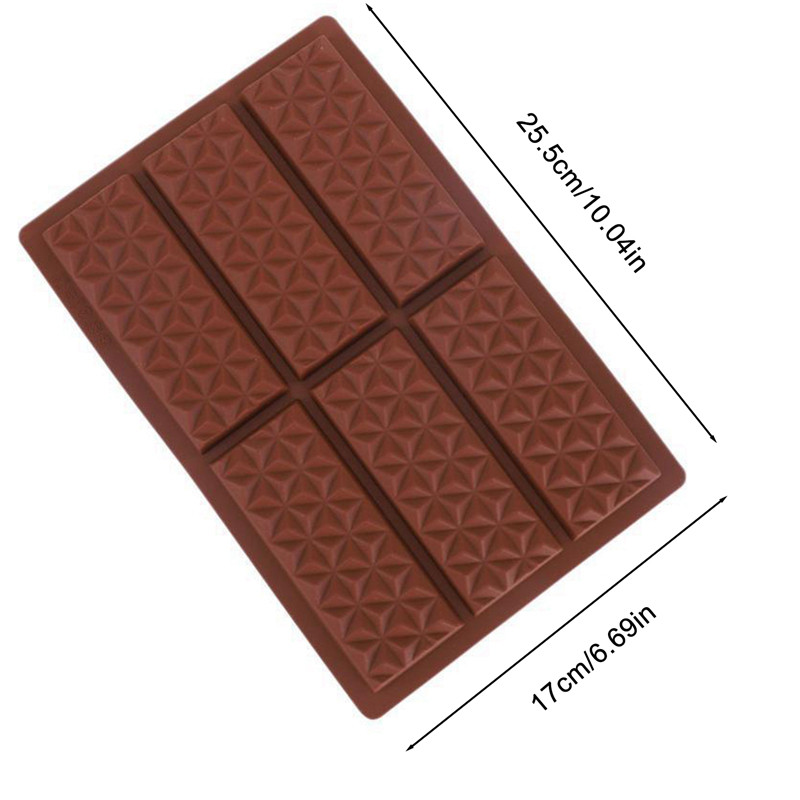 GYT Silicone Chocolate Molder Bar Baking Jelly Resin Crafting Molder ...