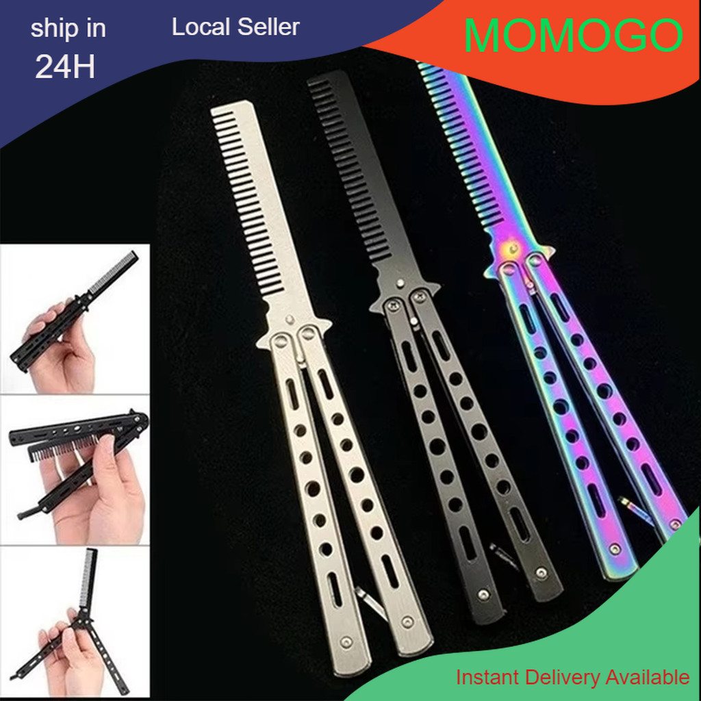 Butterfly Comb Training Comb Hairdressing Knife Comb for Training ...