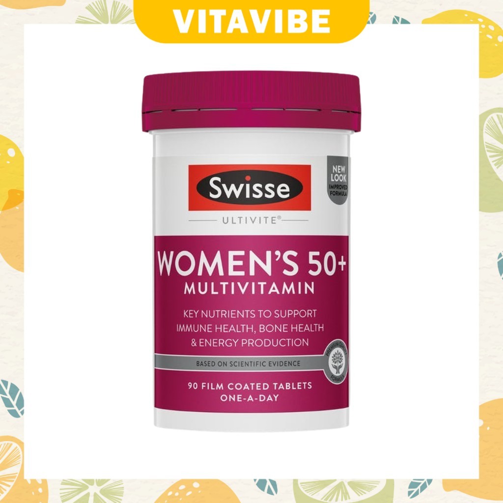 Swisse Ultivite Women's/Men's 50+ Multivitamin (60/90/120 Tablets) | Shopee Malaysia