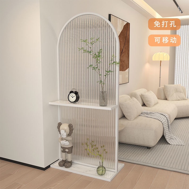 Acrylic Screen Rental House Perforation-Free Partition Entrance Door ...