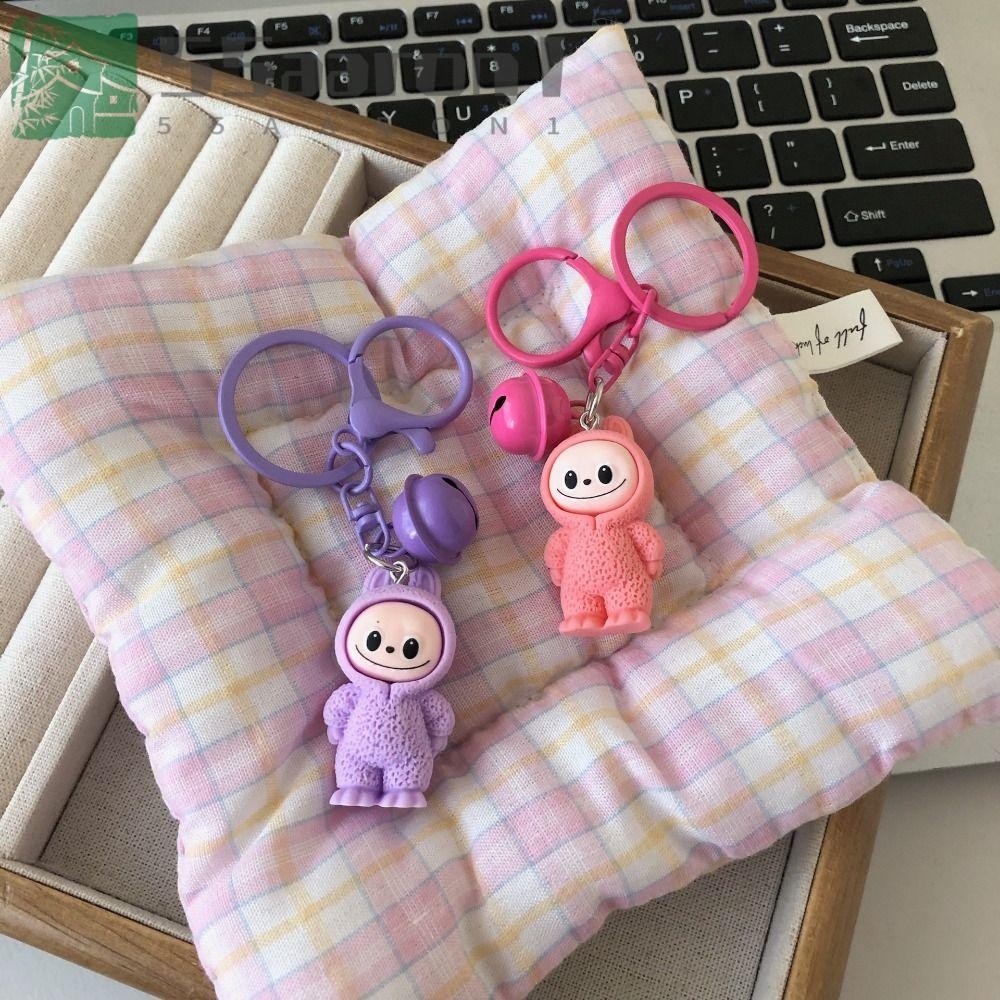 AARON1 Labubu Doll Pendant, Cute Bells Candy Color Labubu Dolls, Kawaii ...