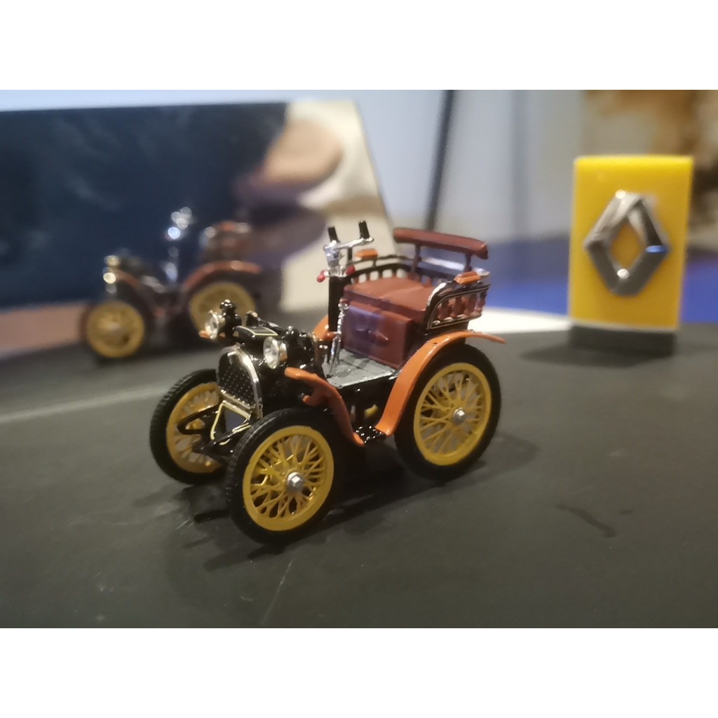 1/43 Renault Type A Car 1898 Model Alloy Car Model, Renault's First Car ...