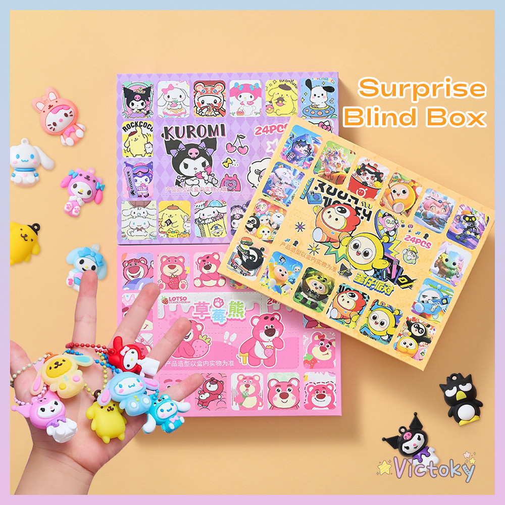 Victoky 40 Hole Kids Surprise Blind Box Cute Sanrio Ultraman Blind Box ...