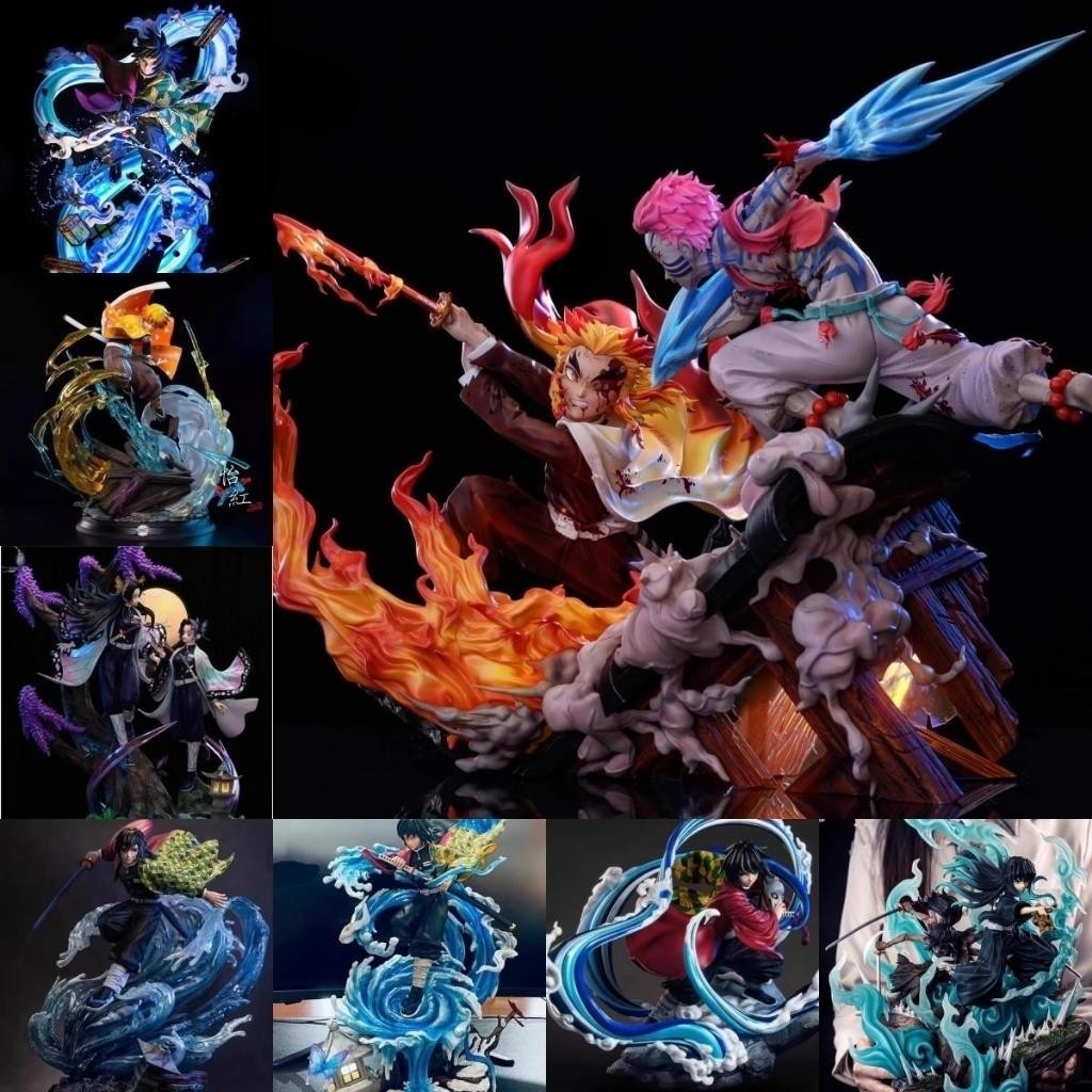 Blind Box lucky Bag Demon Slayer Figure Agatsuma Zenitsu Hashibira ...