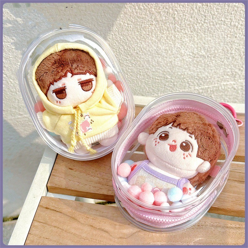 Labubu Protective Shell, Waterproof Dustproof Labubu Storage Box Case ...