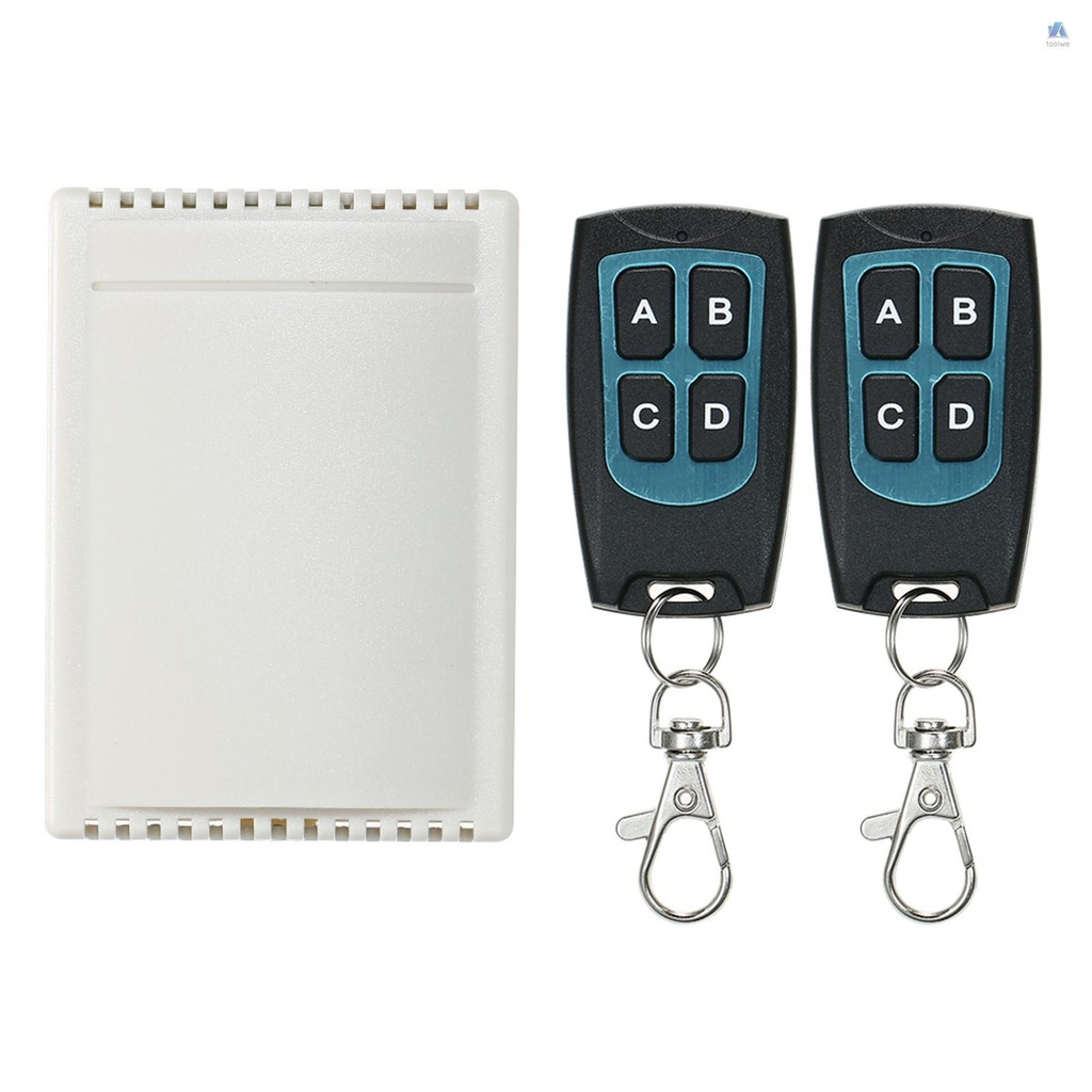 DC 12V 4CH Channel 433Mhz Wireless RF Switch Long Range Wireless Remote Control Switch DC12V RF ...