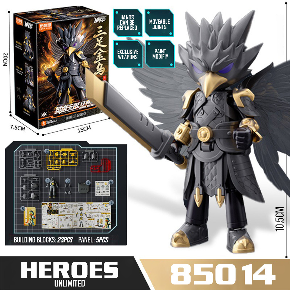 Blokees Figures 85014 Tripedal Crow Mystical Aspect Hero Infinity ...