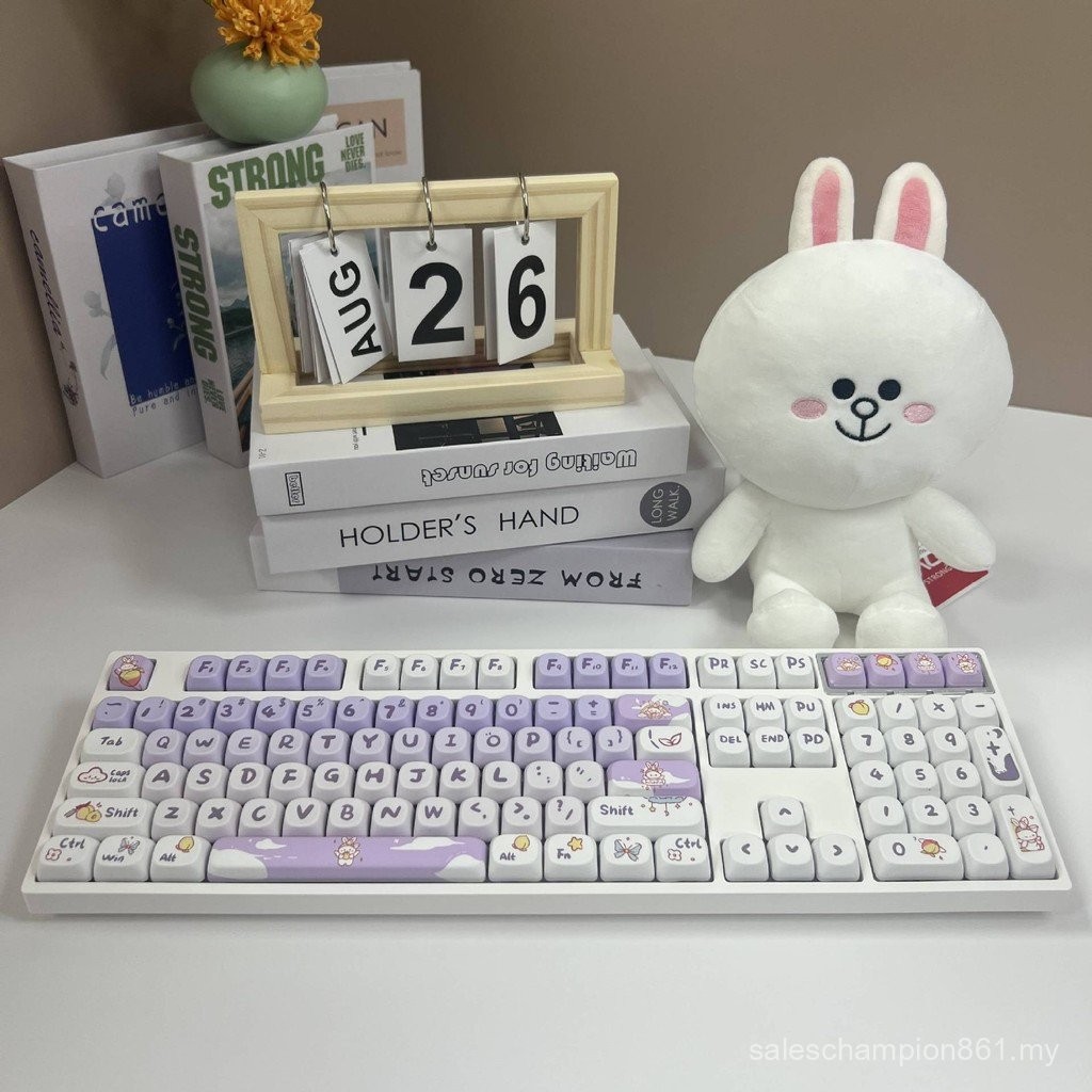 Yg108 Three-Mode Wireless Bluetooth Wired Mechanical Keyboard Girl ...