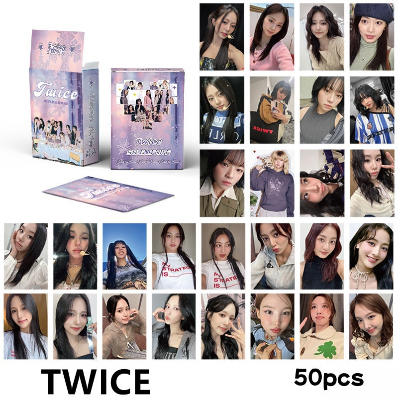 50-119pcs TWICE Photocards Laser Hologram Lomo Cards With You I GOT YOU MISAMO Nayeon Jeongyeon ...