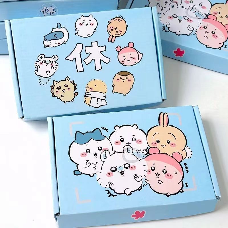 2Pcs/Lot Chiikawa Hachiware Usagi corrugated carton packaging gift ...