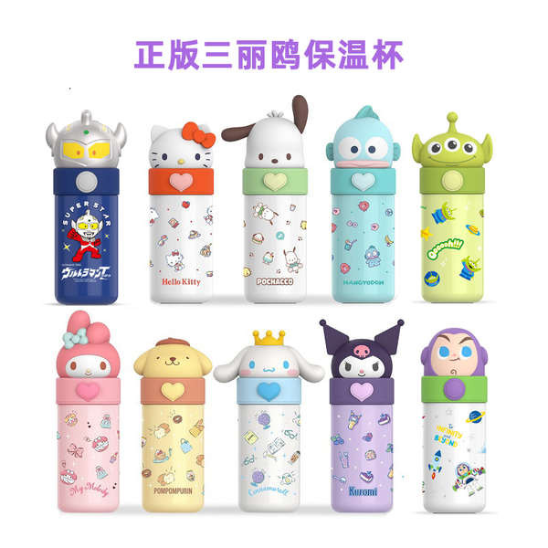 tumbler tahan sejuk budak tumbler with straw botol air tahan sejuk Sanrio Thermos Cup 316 ...