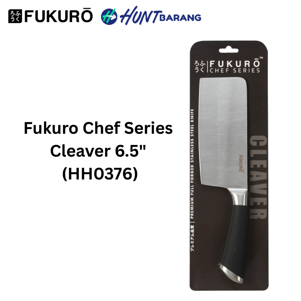 Fukuro Chef Series Cleaver 6.5" (HH0376) | Shopee Malaysia