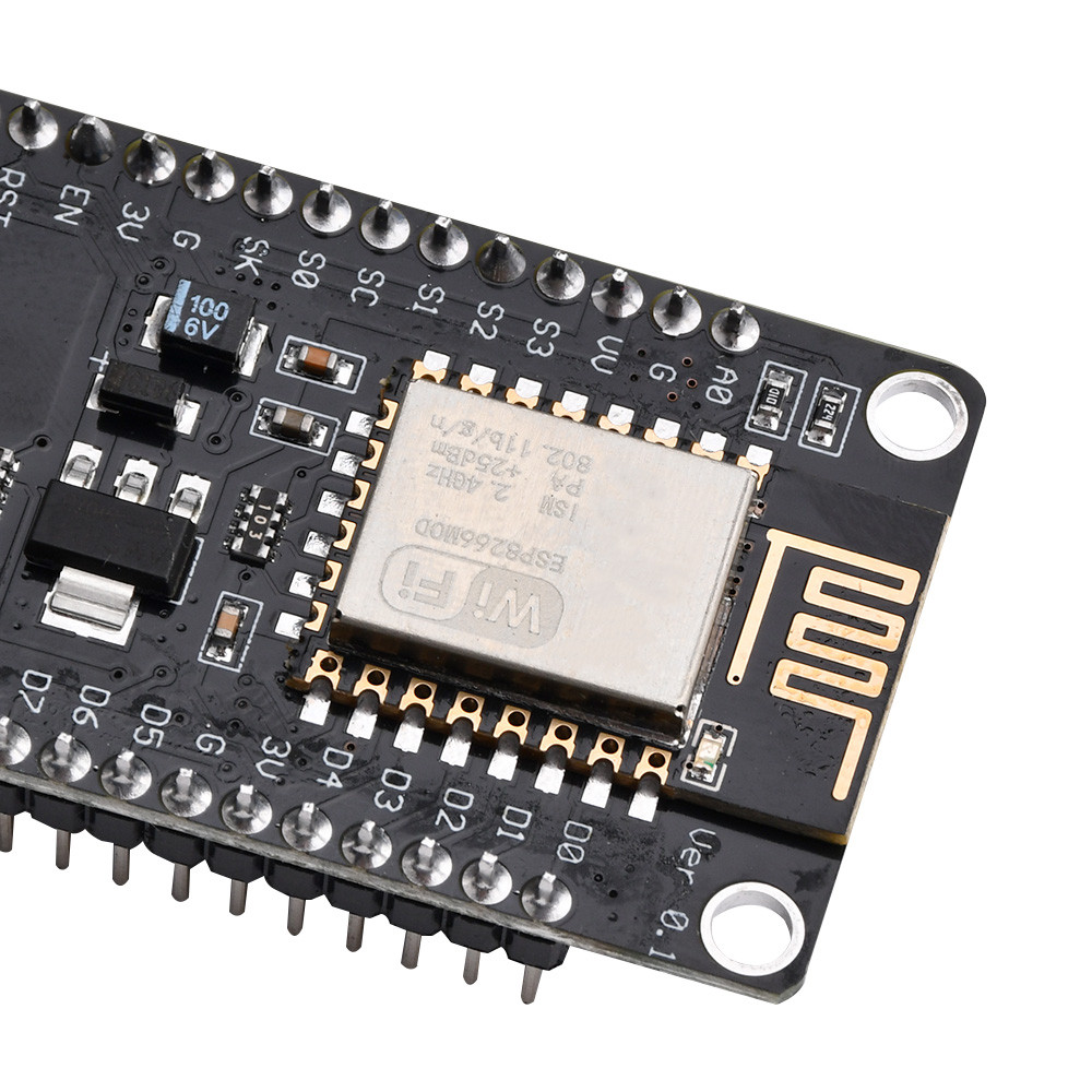 Pcbfun WiFi NodeMCU V3 ESP8266 ESP-12E Development Board with CH340G Micro USB Interface ...
