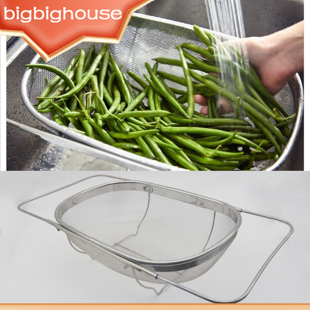 Fine Mesh Filter And Drain Basket Efficient Tool For Preparing Fruits ...