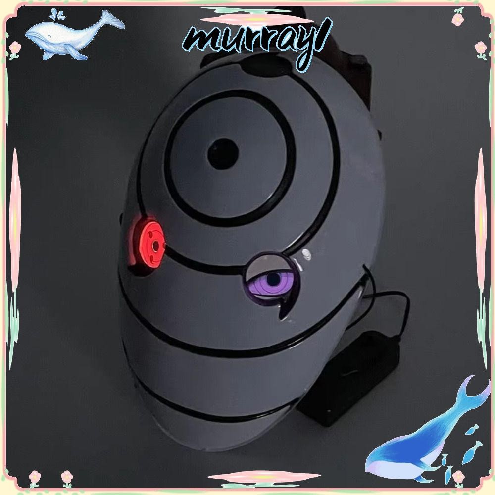 MURRAY1 Glowing Naruto , Tobi Role Play Sharingan Face Cover, 2025 ...