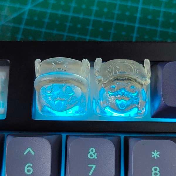 keycap ไทย pbt keycaps keycap anime Transparent Transparent One Piece ...