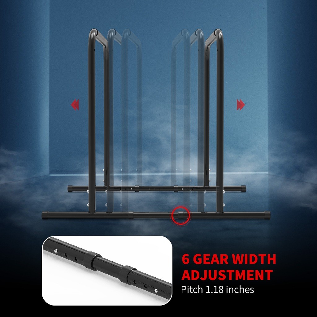 leikefitness Pull Up Dip Station Strength Training Dip Stands Station ...